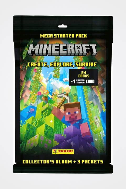 Karty Minecraft Create, Explore, Survive Panini | karteina.pl